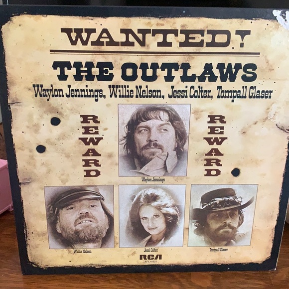 RCA | Media | Vinyl Album Vintage Wanted The Outlaws Willy | Poshmark